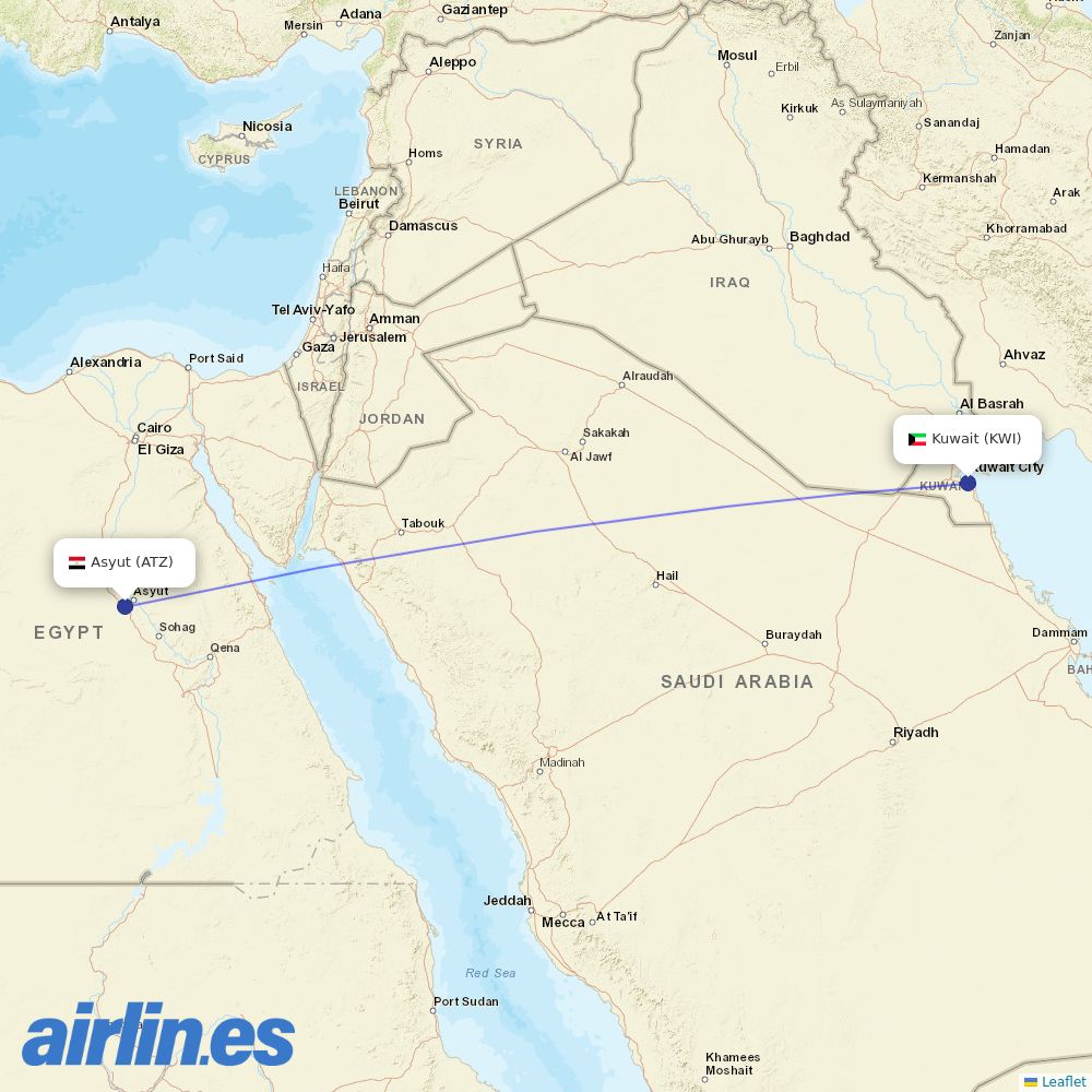 Jazeera Airways airline - J9 - flights, airports | airlin.es