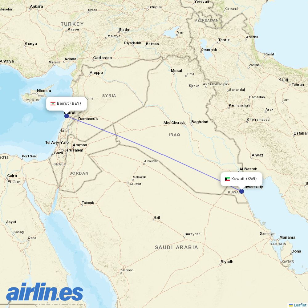 Jazeera Airways airline - J9 - flights, airports | airlin.es