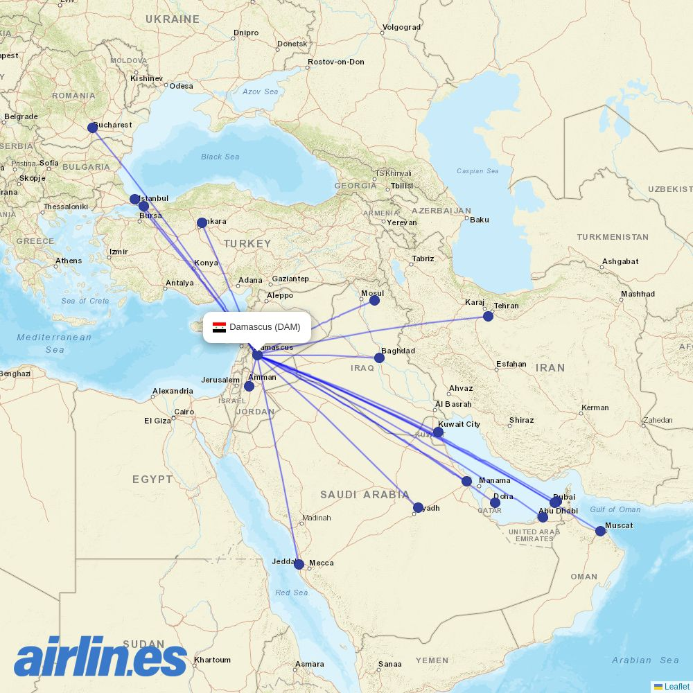 Jazeera Airways airline - J9 - flights, airports | airlin.es