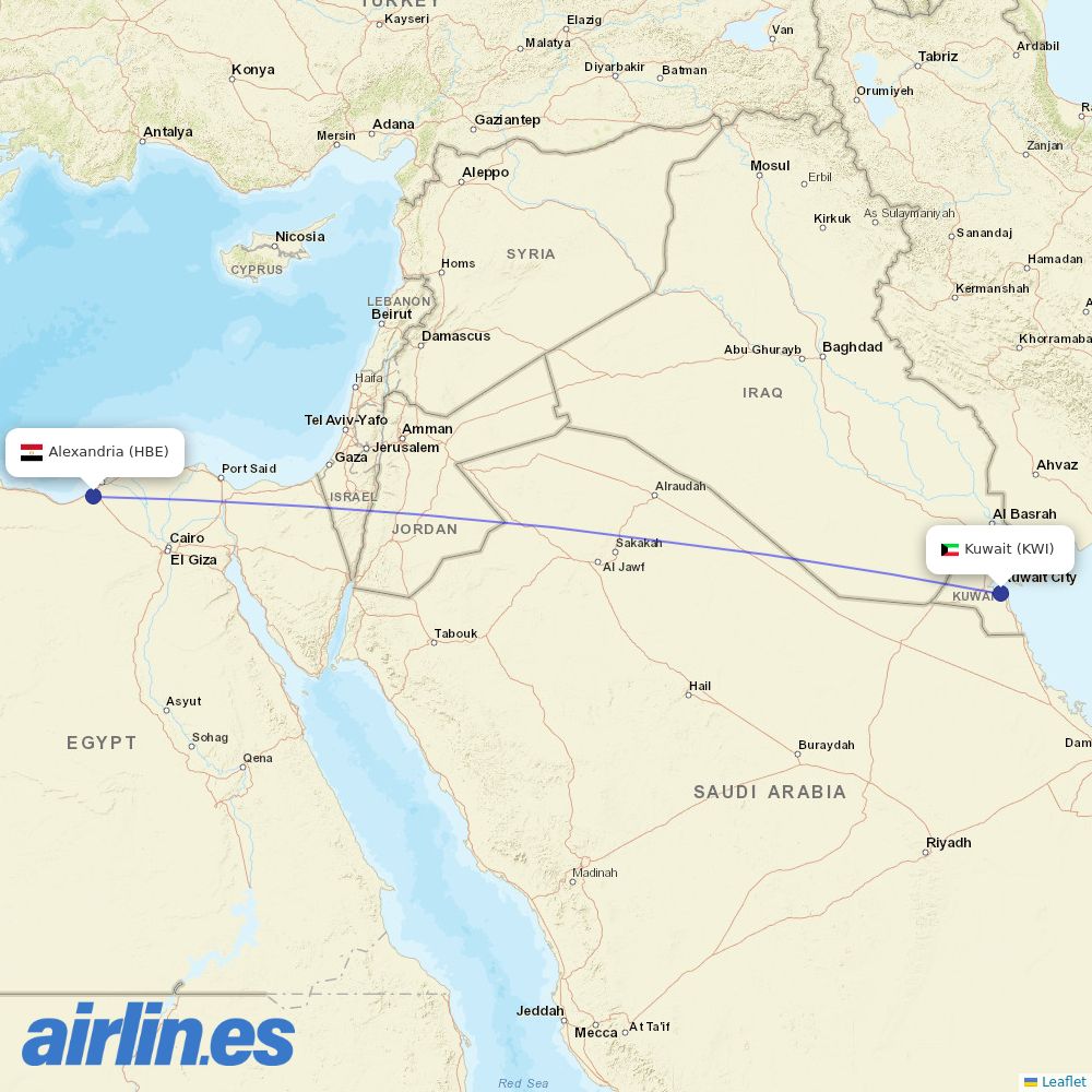 Jazeera Airways airline - J9 - flights, airports | airlin.es