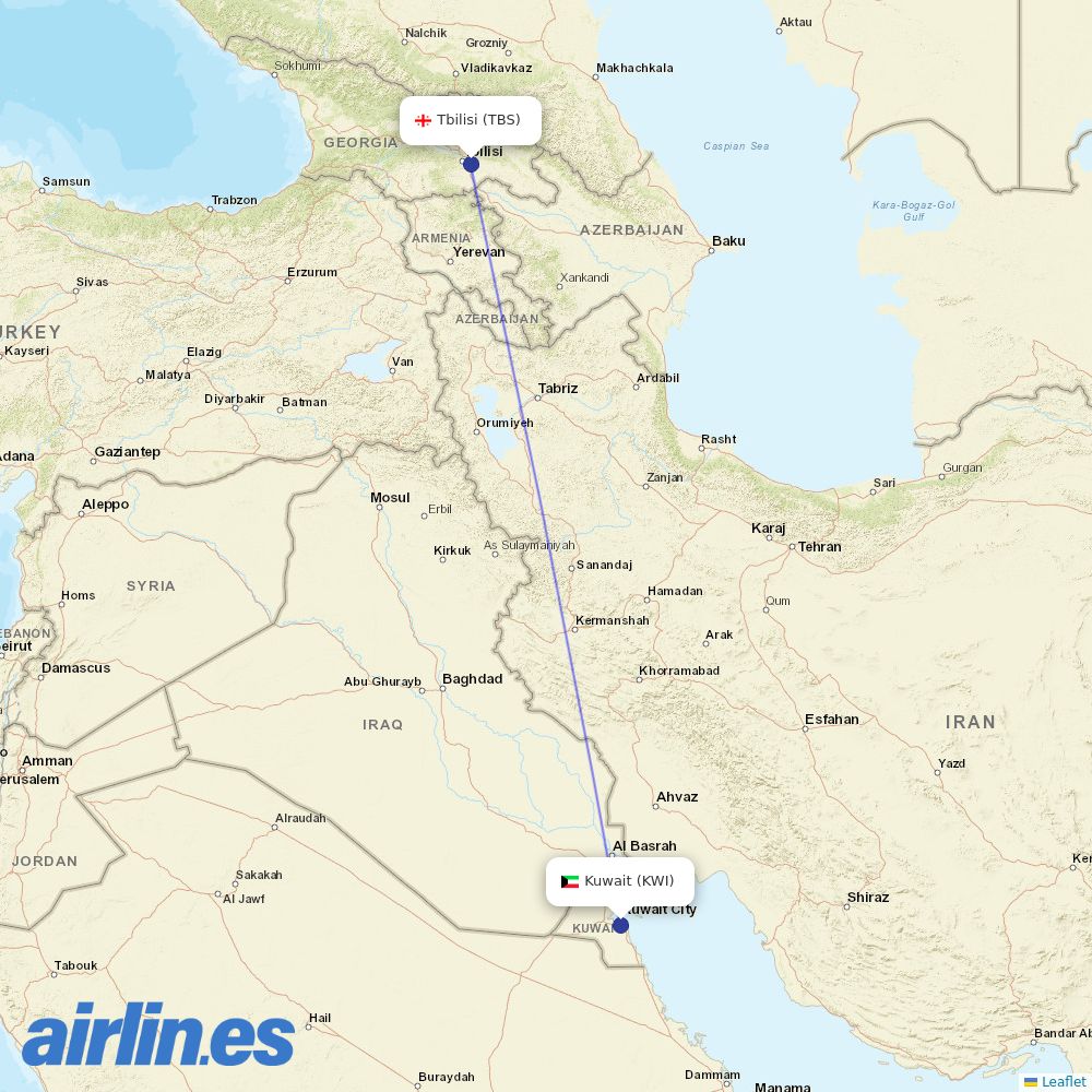 Jazeera Airways airline - J9 - flights, airports | airlin.es